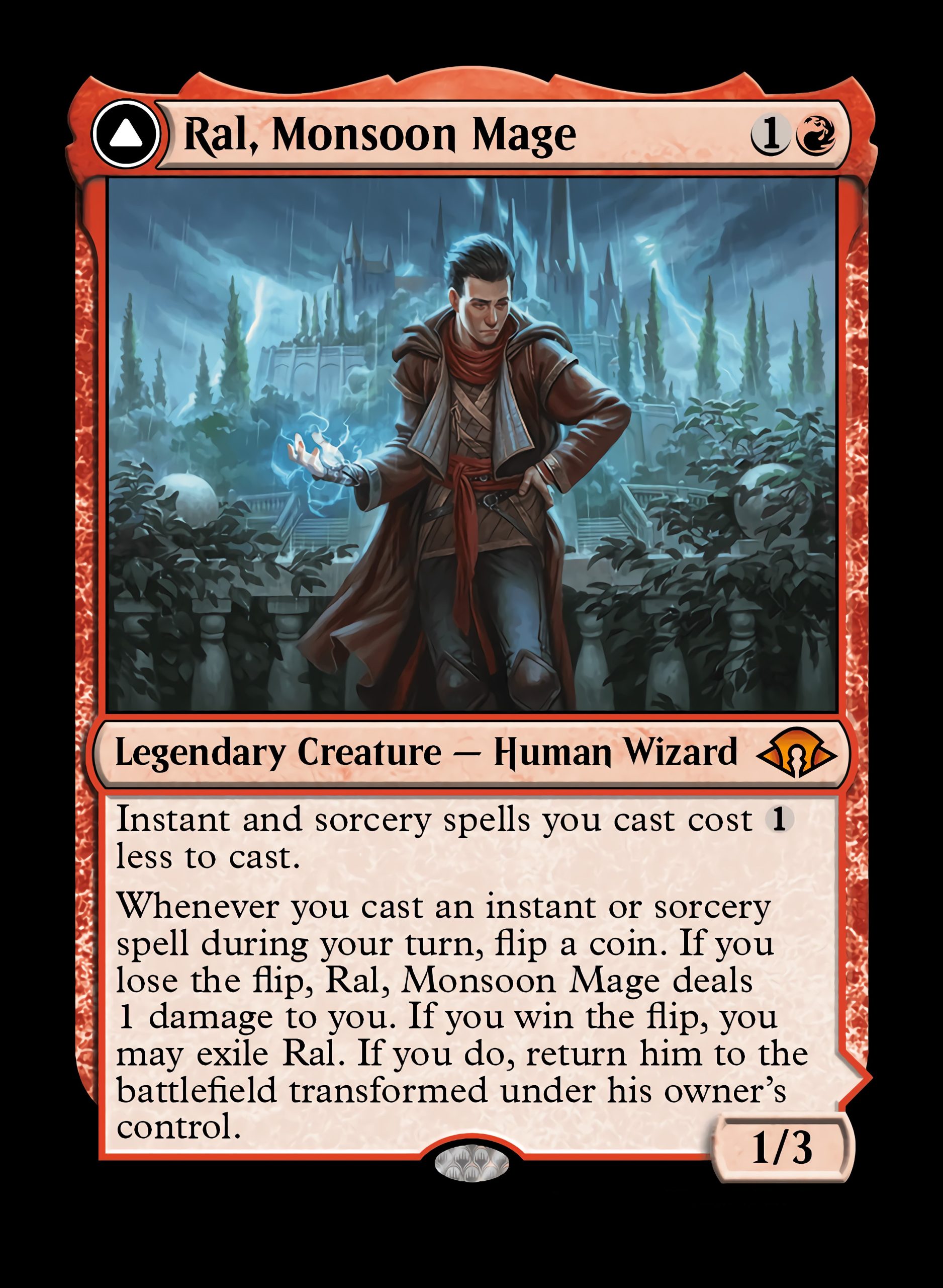 Ral, Monsoon Mage – EDH Proxies Ral, Monsoon Mage – EDH Proxies
