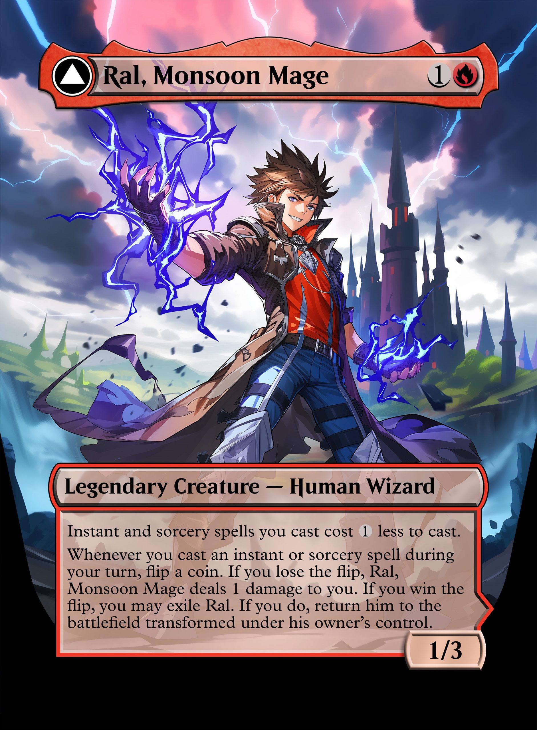 Custom Art Ral, Monsoon Mage – EDH Proxies Custom Art Ral, Monsoon Mage – EDH Proxies